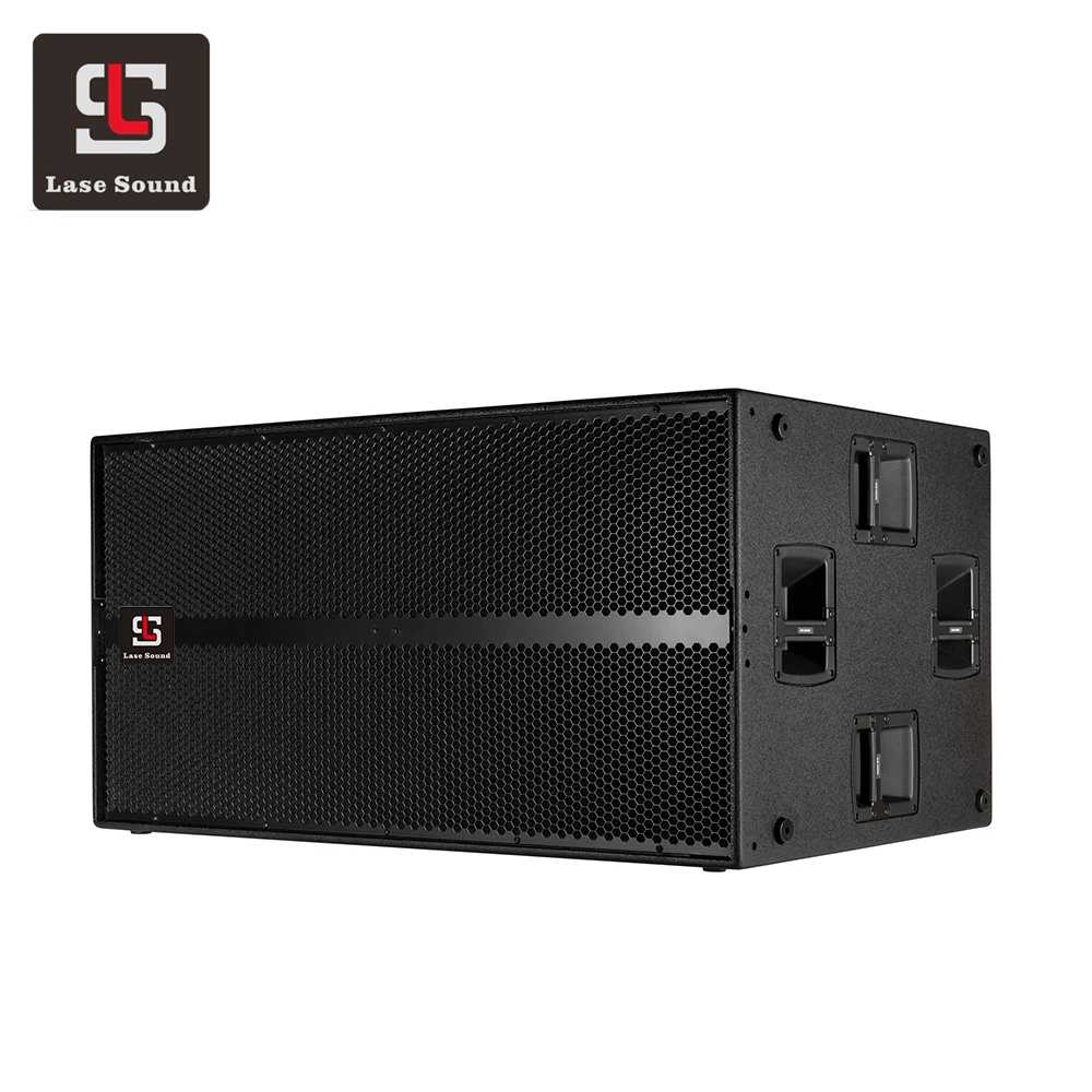 9007 Dual 21 Inch Sub Stage Subwoofer Active Speaker Powerful Sound ...