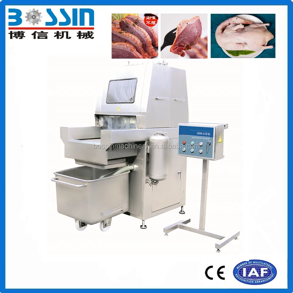 Ham Sausage Making Machinery Meat Brine Injector Machine - Buy ...
