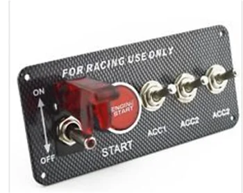 Refitted Vehicle Switch Panel With Racing Ignition Switch Panel Of Auto ...