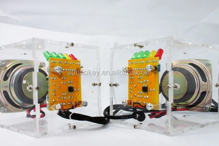 Diy 미니 앰프 스피커 키트 투명 스피커 전자 학습 키트 - Buy Amplifier Speaker Kit,Diy Mini ...