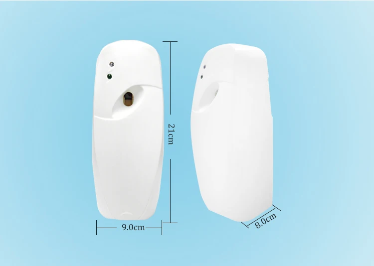 Plastic Metered Air Freshener Dispenser Wall Mounted Digital Aerosol ...