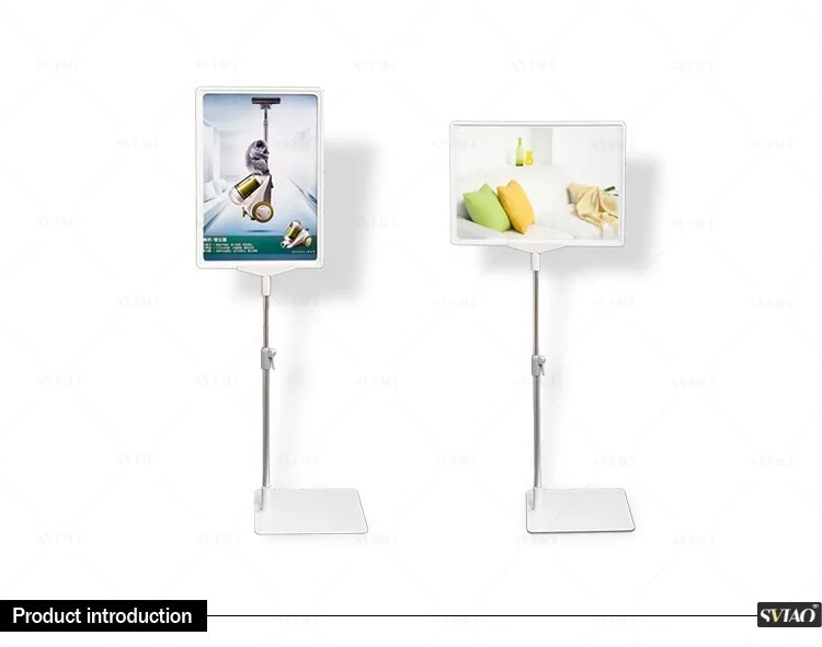 Ajustable Soporte De Exhibición Del Cartel Cartel Letrero De Rack ...