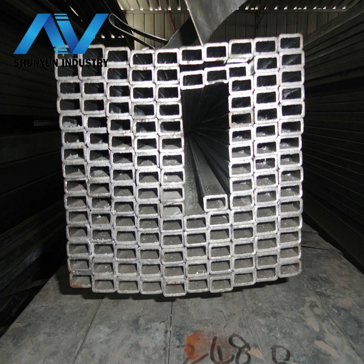 Hot Rolled Carbon Steel Box Section Sizes Mild Steel Square Hollow ...