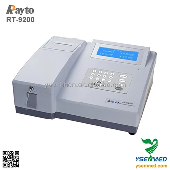 Guangzhou Ysenmed Selling Rayto Rt-9200 Semi-auto Chemistry Analyzer ...