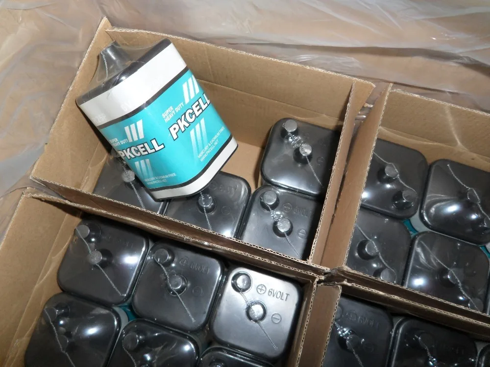 High Voltage 6 Volt Super Heavy Duty Battery 6v 4r25