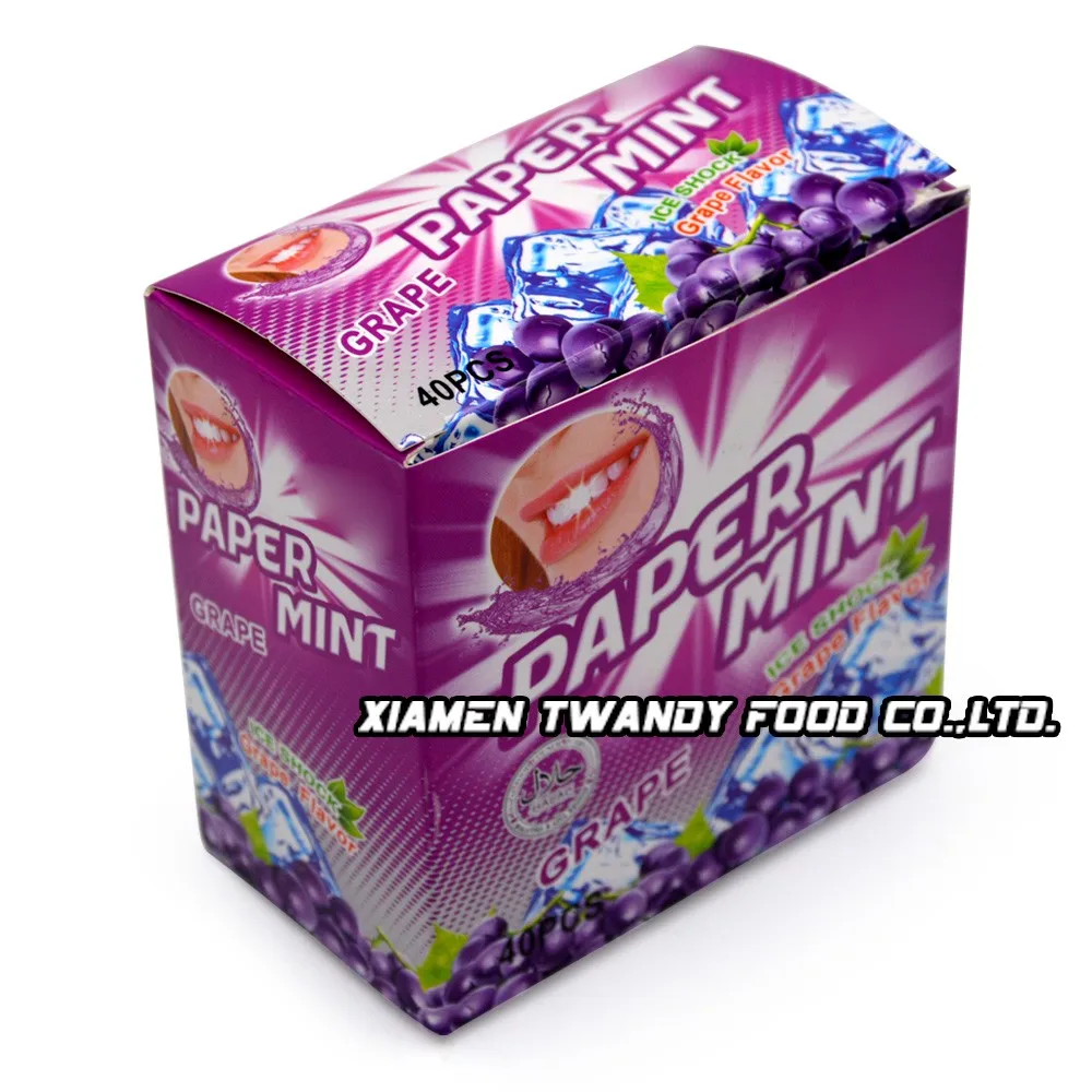 40PCS Sugarless Fresh Mouth Breath Freshener Mint Strips