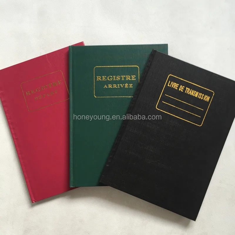 60g Offset Papier Accounting Notebook/register Boek A4 Cover Notebooks ...