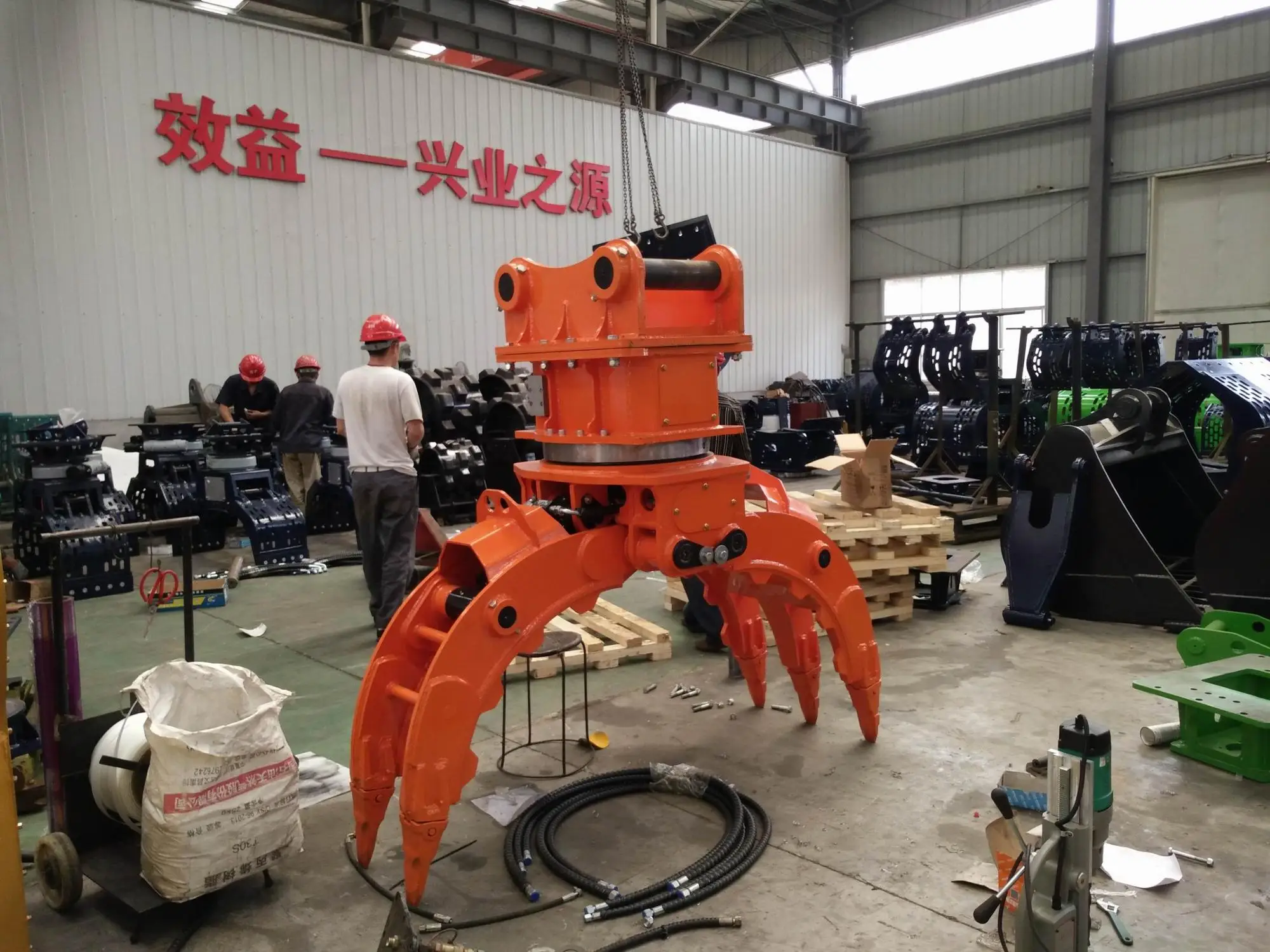 Sf Manufacturer Quality Rotating Grab Bucket Excavator Stone Grab For ...
