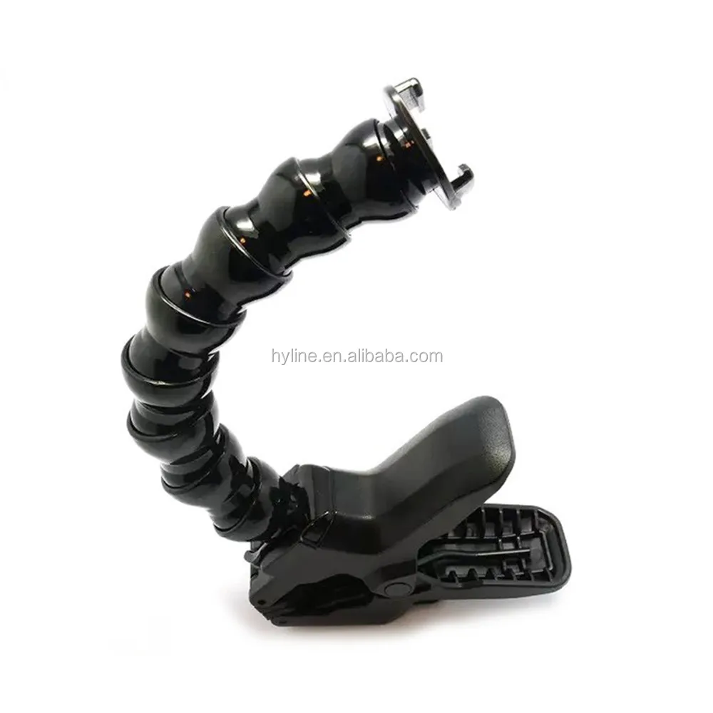 Adjustable Flexible Arm Flex Jaws Clamp Snake Universal Mount Go Pro ...