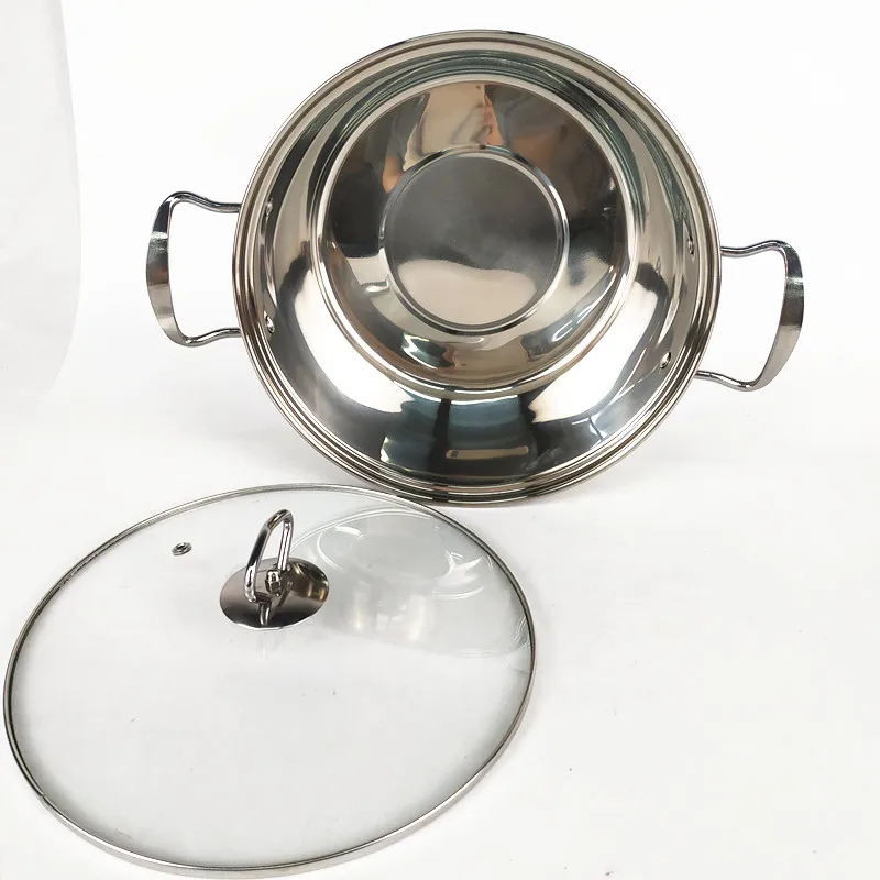 Kitchen Cookware Set - 4pcs Stainless Steel Cookware