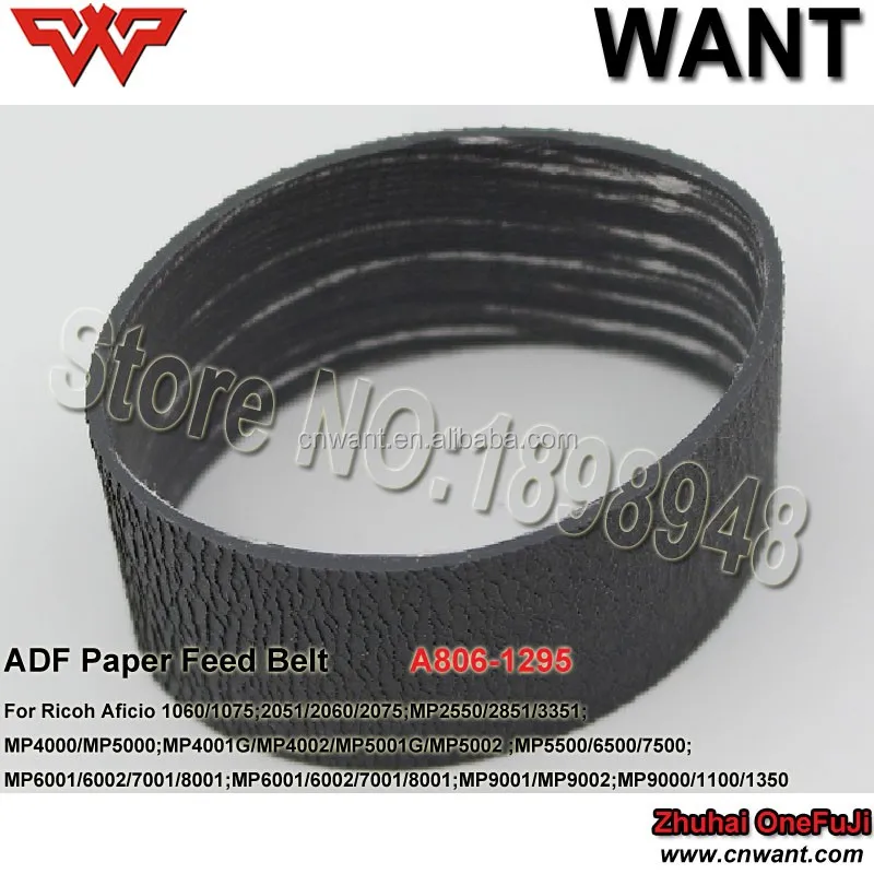 A806-1295 ( A680-1241 ) Adf Paper Feed Belt For Ricoh Mp 2550 2851 3350 ...