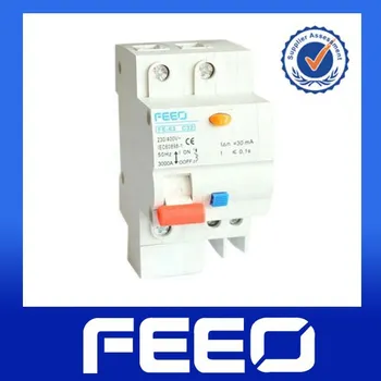 Hot 1p 6a 3ka Earth Leakage Circuit Breaker Elcb Plug 6a Rcbo - Buy ...