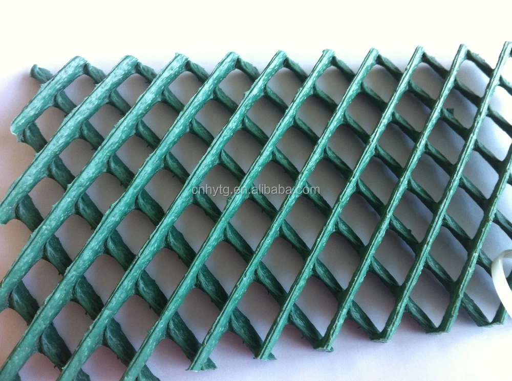 Green Drainage Net Drainage Mat Plastic Plain Net - Buy Plastic Netting ...