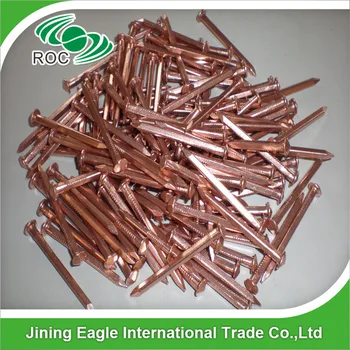 Wooden Boat Building Rose Head Copper Square Boat Nail - Buy Copper ...