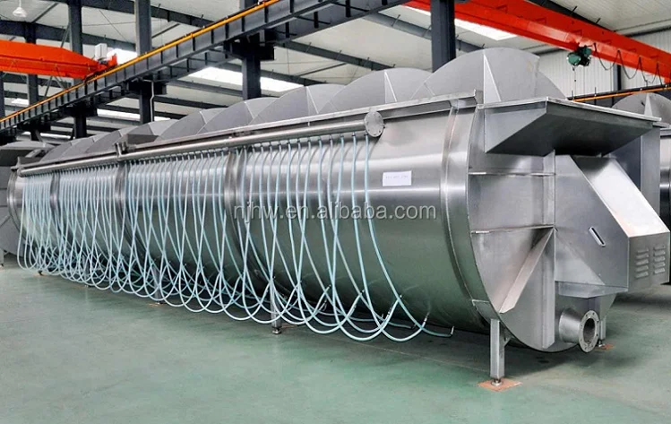 Chiller Chicken Screw Chillers for Poultry Slaughtering Equipment