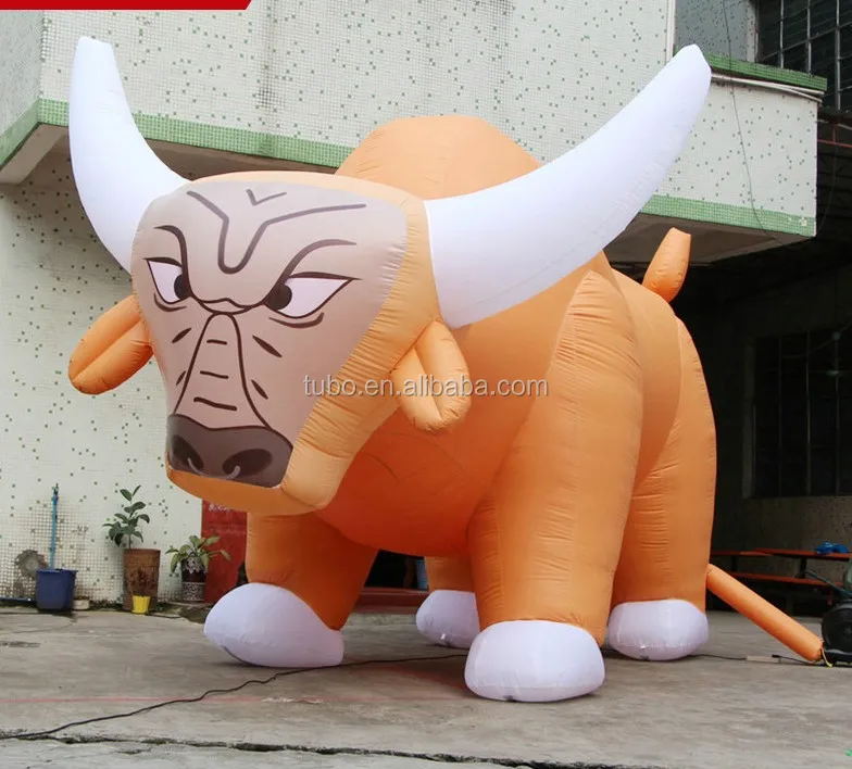 Hot Sale Custom Advertising Giant Inflatable Cow,Inflatable Buffalo ...