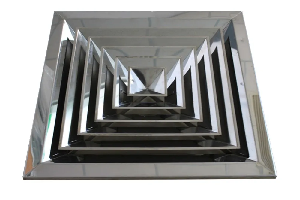 Stainless Steel 304 316 Air Conditioning Directional 4 Way Supply ...