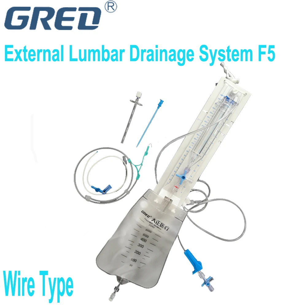 External Lumbar Drainage System Wire Build F5 - Buy Csf Drainage,Ic ...