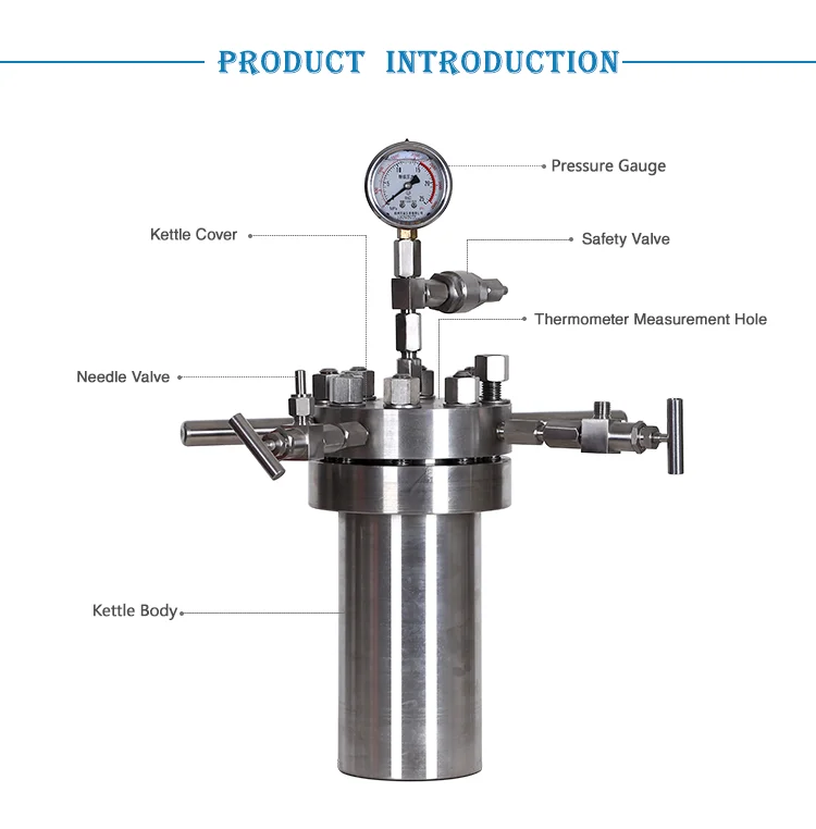 Small Laboratory High Pressure Reactor Price & Features
