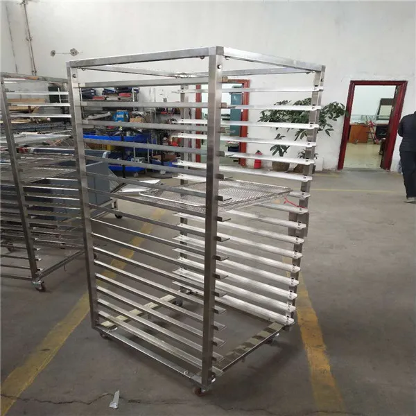 304 Stainless Steel Bakery Trolley for Restaurant Kitchen