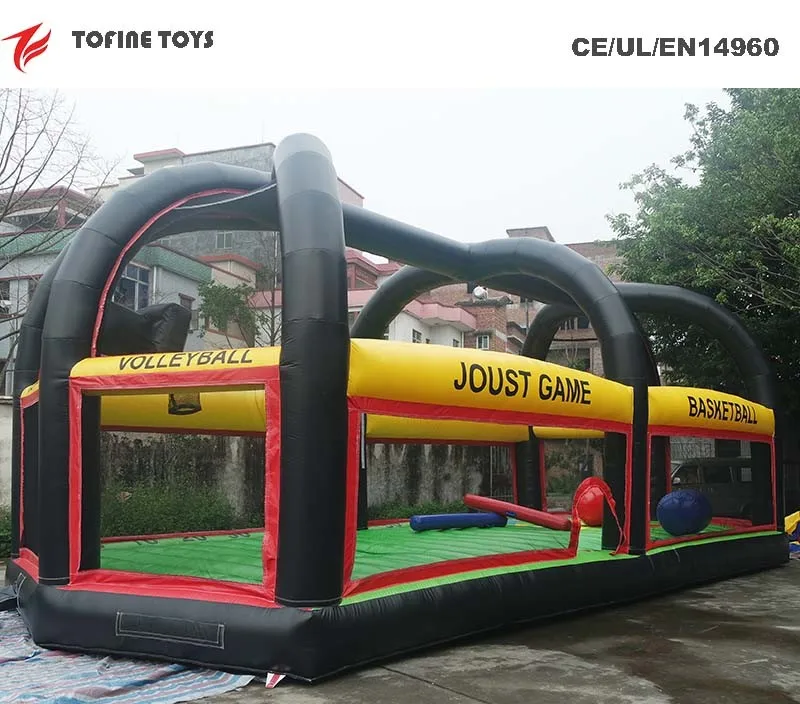 All-in-one Inflatable Sports Arena Ultimate Combo Inflatables ...