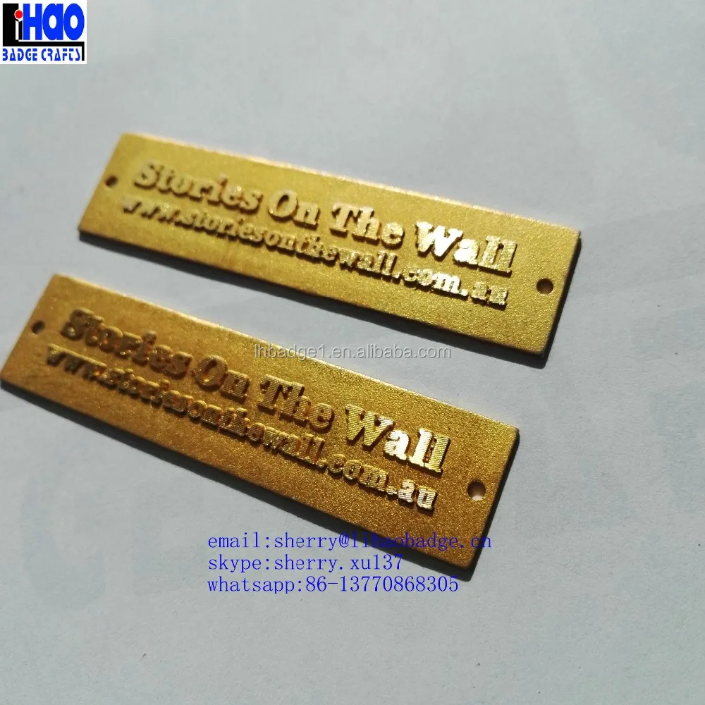 Aluminum Nameplate With Raised Logo,Custom Cheap Price Metal Aluminum ...