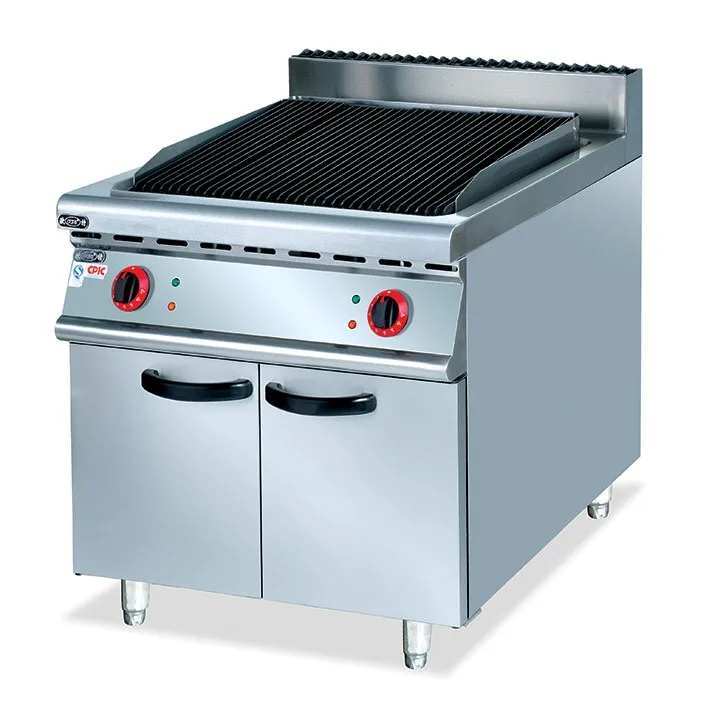 Commercial Fast Food Restaurant Gas Range With 8 Burner And Gas Oven ...