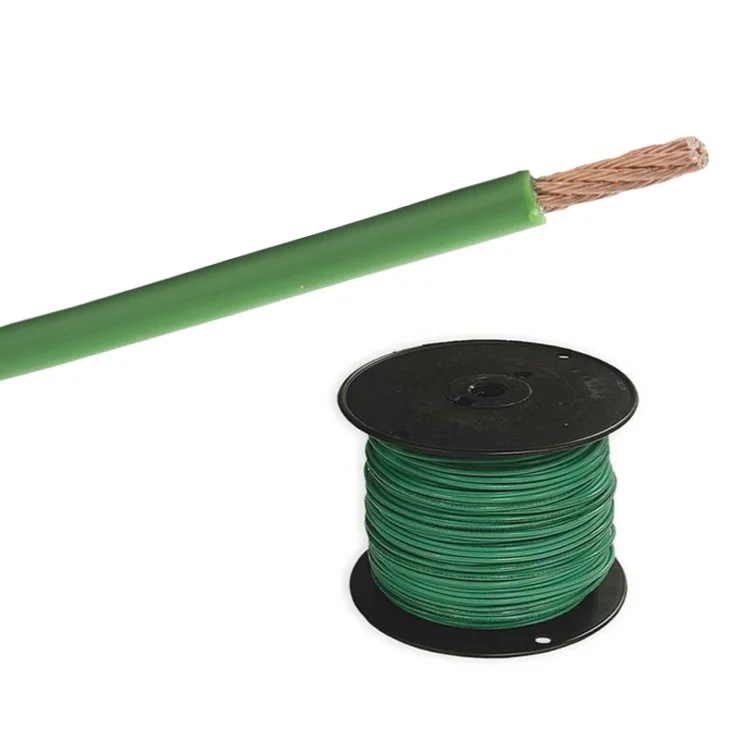 8 AWG TW and THW 7/1.1mm Copper Stranded PVC Insulated Ground Cable ...