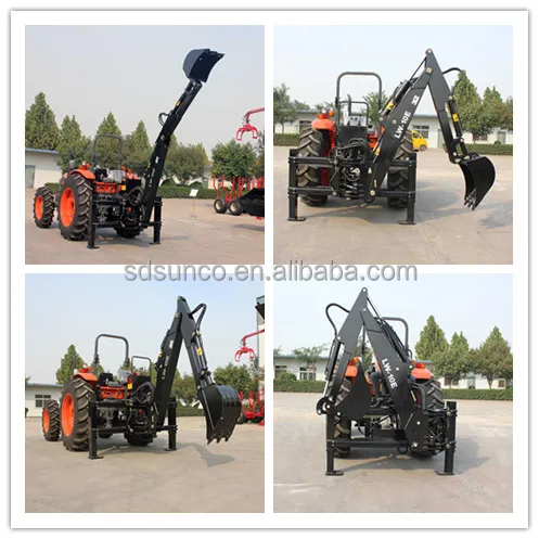 Lw Series Backhoe Loader Compact 3 Point Hitch Backhoe For Tractors ...