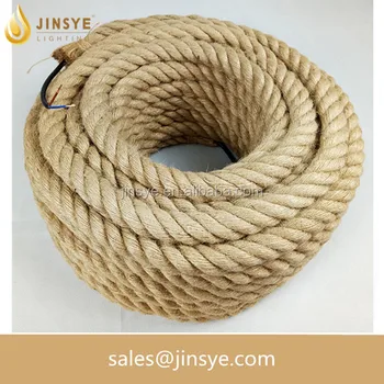Vde/ul Hemp Rope Decorative Electrical Cable - Buy Decorative ...