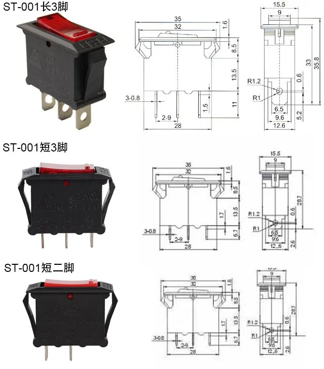 American Standard Kl Rocker Switch T105/55 - Buy Rocker Switch T105/55 ...