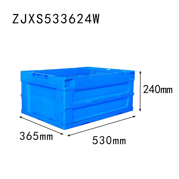 20kg Plastic Food Delivery Folding Container Box - Sustainable Storage