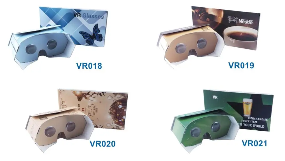 Branded Vr Goggles Google Cardboard 3.0 Foldable Vr Glasses For Version ...