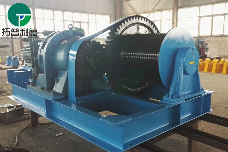 Jm Modle Slow Speed Electric Rope Guide 30 Ton Winch - Buy 30 Ton Winch ...