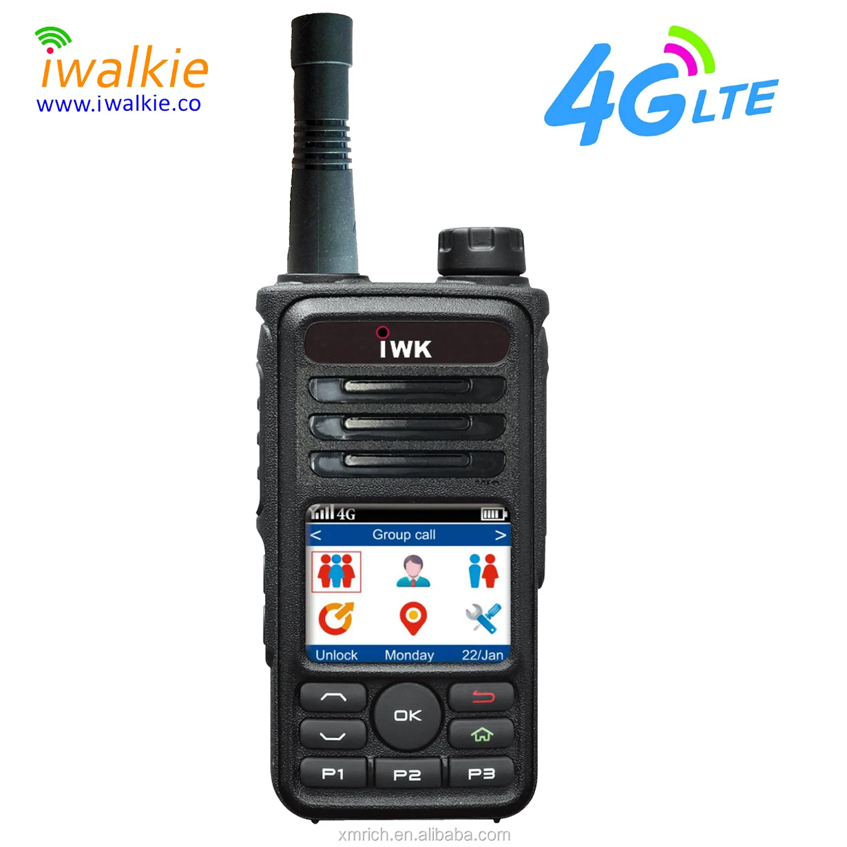 Gsm77 4g 3g Gsm Walkie Talkie Gps Wifi Bluetooth Sos Apk Poc Gsm Radio ...