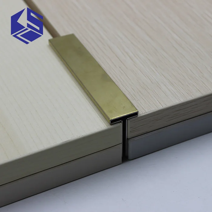 Superior Stainless Steel T Shape Brass Hairline Strips