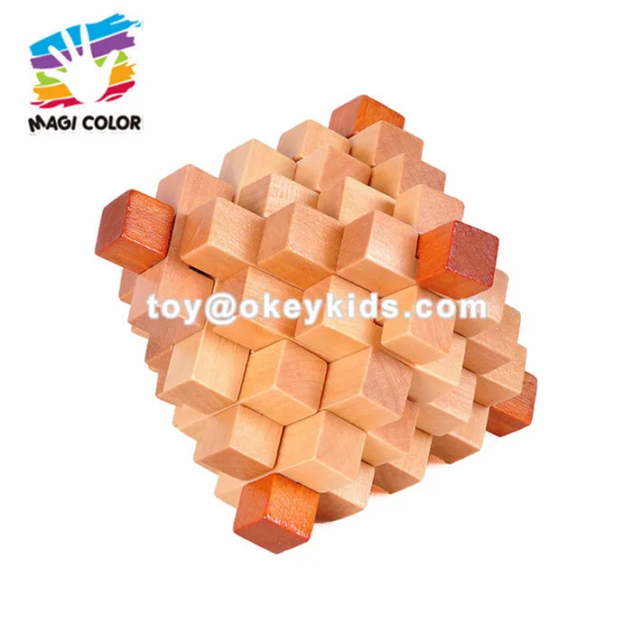 Wholesale Customize Kongming Luban Lock Wooden Puzzle Lock Toy To Anti ...