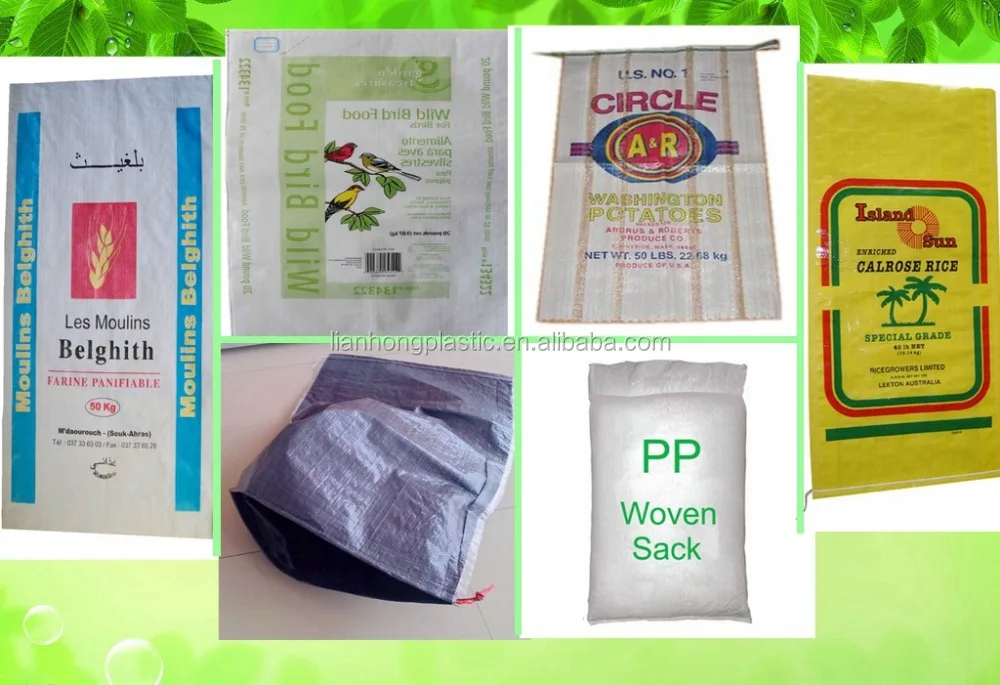 Hot Sale Wheat Flour Bag 50kg,Great Quality Pp Woven Wheat Flour Bag ...