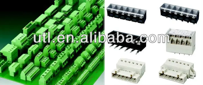 Uk16n Din Rail Mounted Screw Terminal Block 16mm - Buy Industrial ...