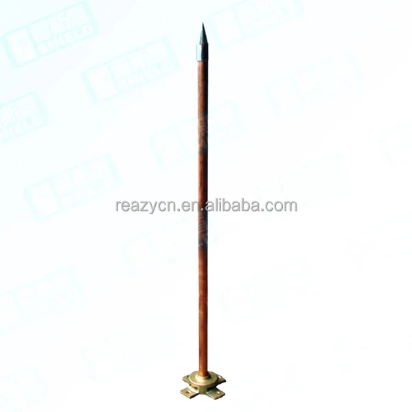 Copper Clad Steel Lightning Rod /lightning Arrester/thunder Arrestor ...