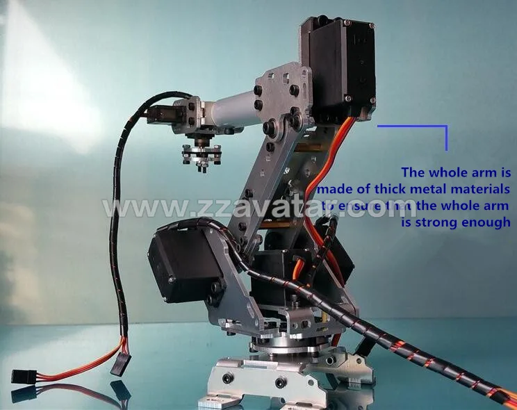 Education Use 6 Dof Robot Arm With Arduino - Buy 6 Dof Robot Arm,Robotic Arm Educational,Robot ...
