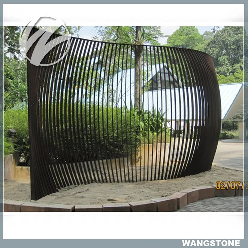 Large Corten Steel Laser Cut Metal Tree Screens for Garden Decoration ...
