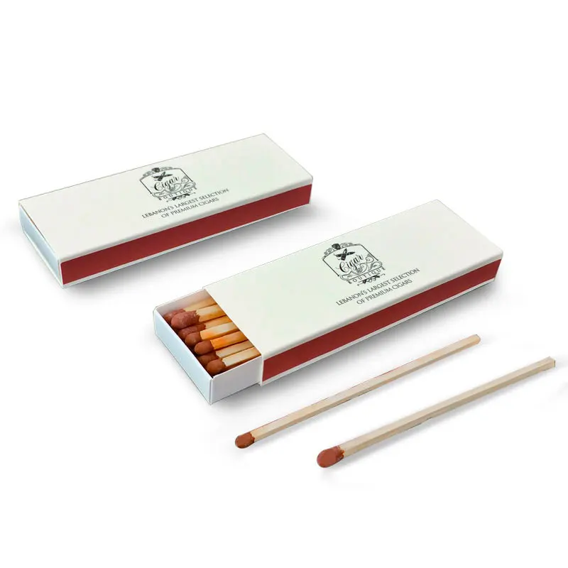 Rainbow City Matchsticks - Customizable Rectangular Boxes