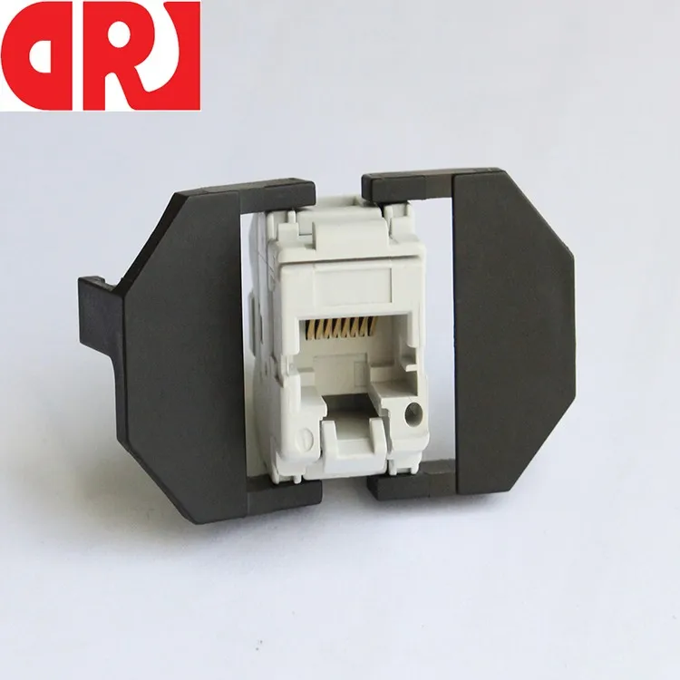 Factory Direct Supply Network Use Rj45 Utp Cat5e Cat6 3m Keystone Jack ...