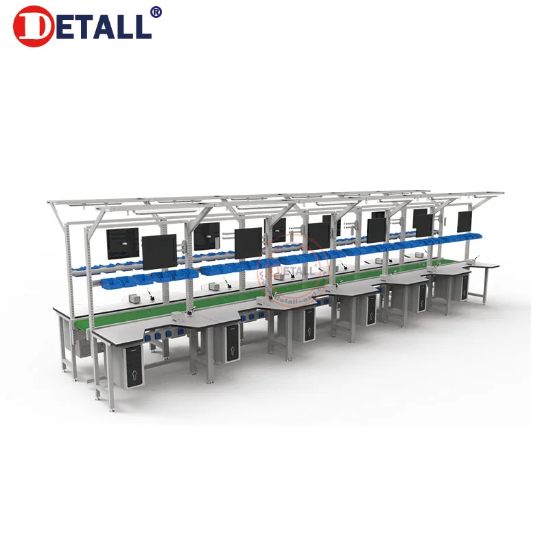 Electronic Automatic Computer Mobile Laptop Conveyor Line