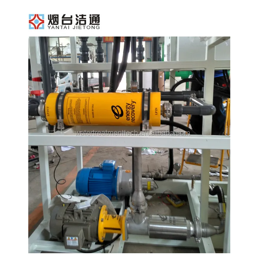 Energy Recovery Device Reverse Osmosis for Seawater Desalination