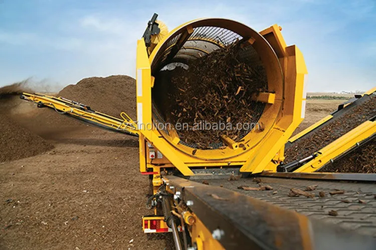 Stationary Bark Trommel Screen Sieve Supplier - Sinolion
