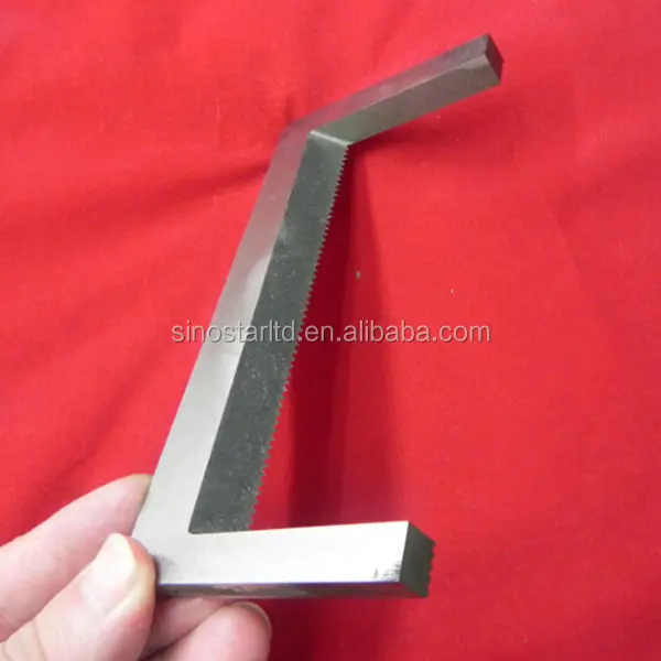 Plastic Bag Cutting Blade For Packing Machine - Buy Plastic Bag Cutting ...