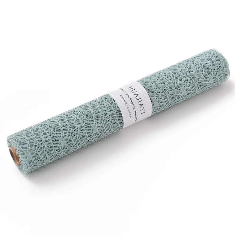 Paper Mesh/flower Wrapping Material/paper - Buy Christmas Wrapping Mesh ...