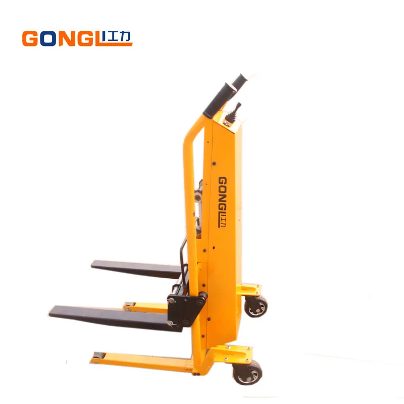 Small Stacker 200kg Portable Self Loading Pallet Lift Hand Stacker ...